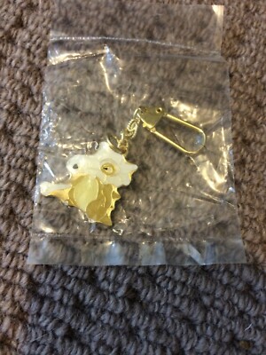 Pokemon Cubone Karakara Enamel Metal Keychain 1990's Vintage Nintendo ...