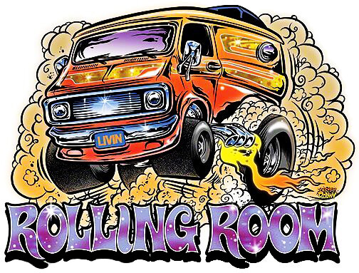 2-PACK RAT ROD HOT ROD CHOPPER RAT FINK MOTORCYCLE STICKER VINTAGE ...
