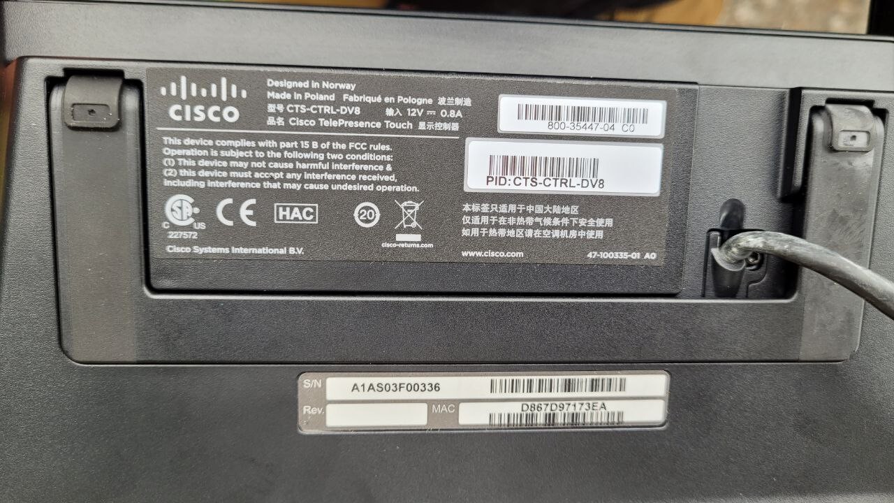 Cisco/Tandberg CTS-EX90-K9 TelePresence System EX90 - Video ...