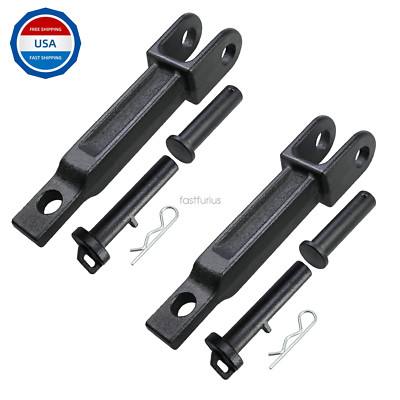 A20-6014 Tow Hook for Peterbilt/Kenworth set of 2 with Pull Pin & Frame ...