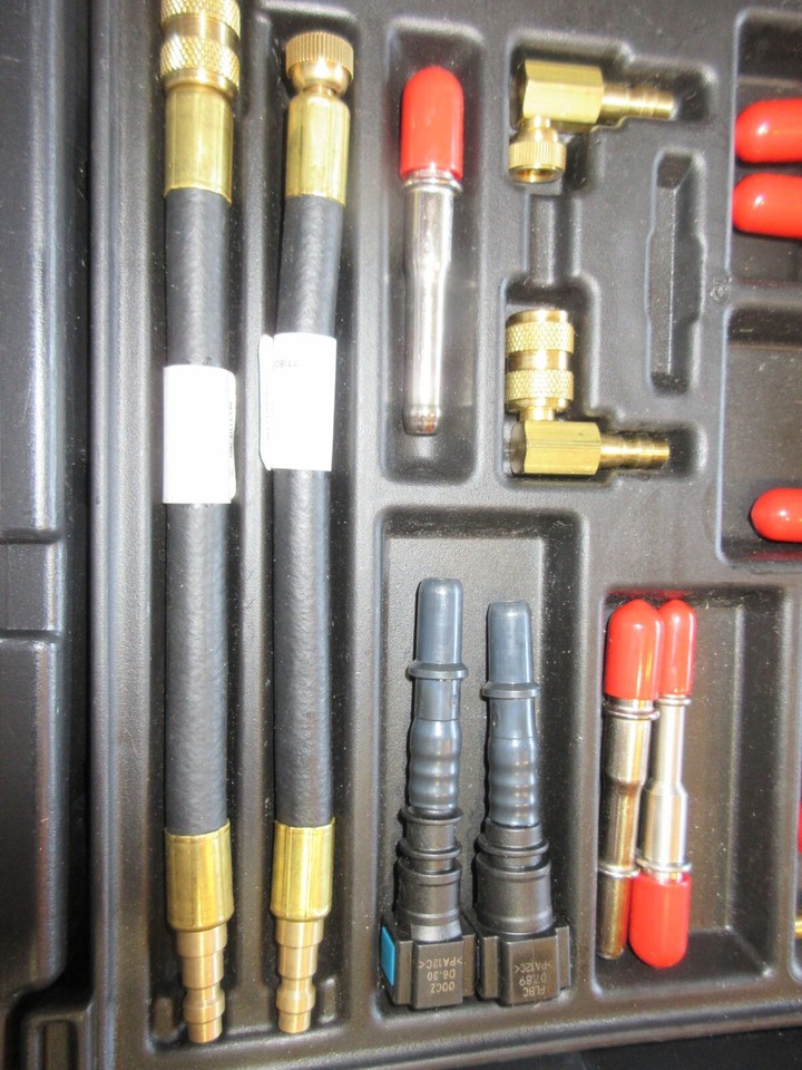 Snap-on Tools Master Fuel Injection Pressure Gauge Test Kit Set ...