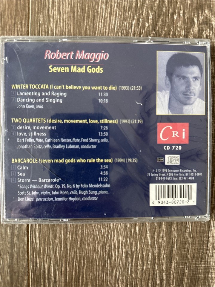 ROBERT MAGGIO - Maggio: Seven Mad Gods - CD - **BRAND NEW/STILL SEALED ...