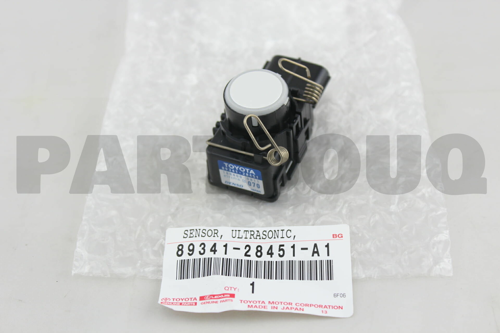 8934128451A1 Genuine Toyota SENSOR, ULTRASONIC, NO.2 89341-28451-A1 | eBay