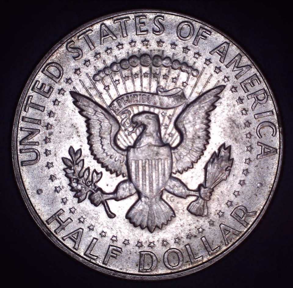 Vintage 1967-P Kennedy Half Dollar 40% Silver Coin 50c High Grade | eBay