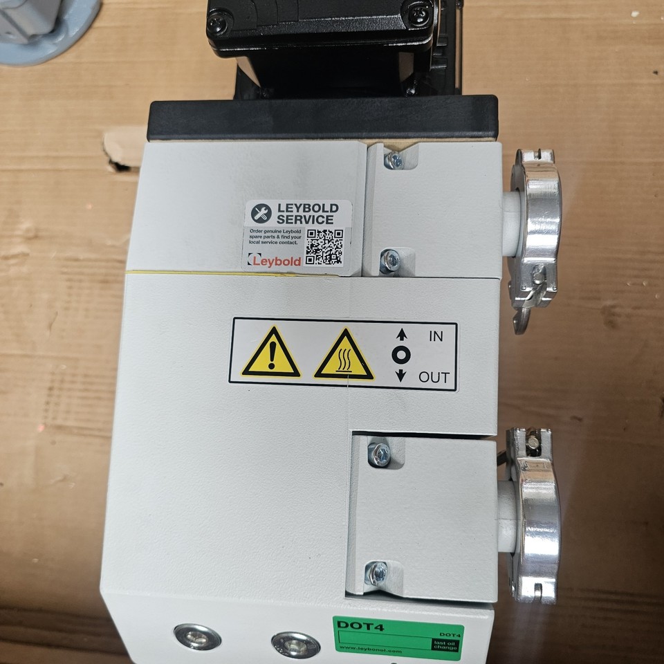 LEYBOLD D16B Dot 11406 Trivac Rotary Vaccum Pump With Lafert Amph 80Z ...