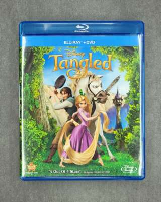 Tangled (Two-Disc Blu-ray/DVD Combo) DVDs | eBay