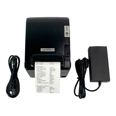 Partner RP-600 Compact Thermal POS Receipt Printer USB Serial w ...