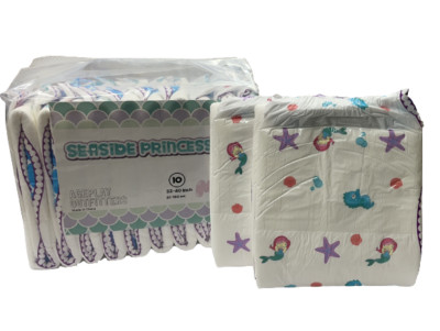 * NEW* Seaside Princess Adult Diaper / Nappy - Bag of 10 | eBay