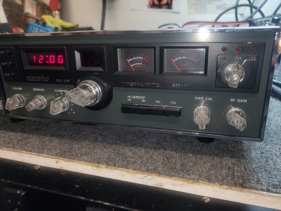 Realistic TRC-457 AM SSB CB Radio Base Station With Extras | eBay