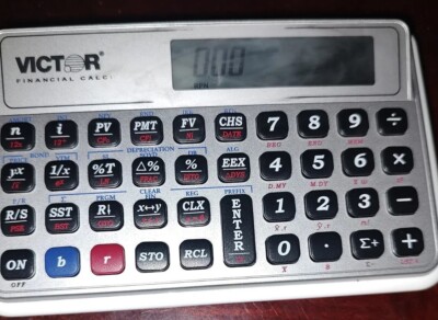 Vintage Victor V12 Calculator (Works) W/ Case | eBay