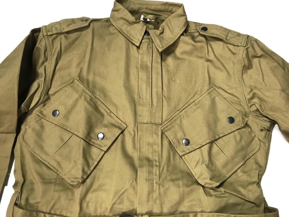 WWII US AIRBORNE PARATROOPER M1942 M42 UNREINFORCE JUMP JACKET-LARGE ...