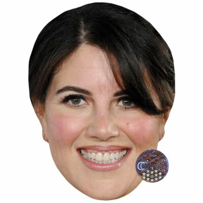 Monica Lewinsky Celebrity Mask, Flat Card Face | eBay