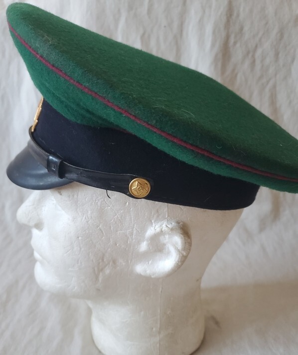 Russia Soviet Army KGB visor hat USSR Border Guards SZ 56 Vladivostok ...