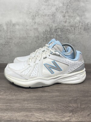 New Balance 409 Womens Size 9 Sneaker White Blue Walking Running ...