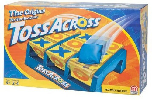 Mattel Games - Toss Across Game: The Original Tic-Tac-Toe Game [New ...