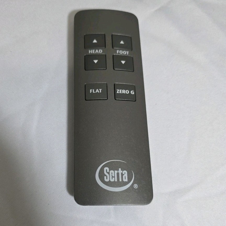 Serta Adjustable Bed 6 Button Remote Model RF258G for Motion Essentials ...