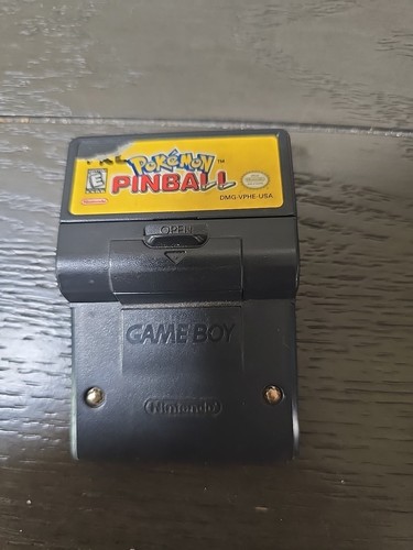 Authentic Pokemon Pinball Gameboy - Rumble Works! Pokémon Nintendo GBC ...
