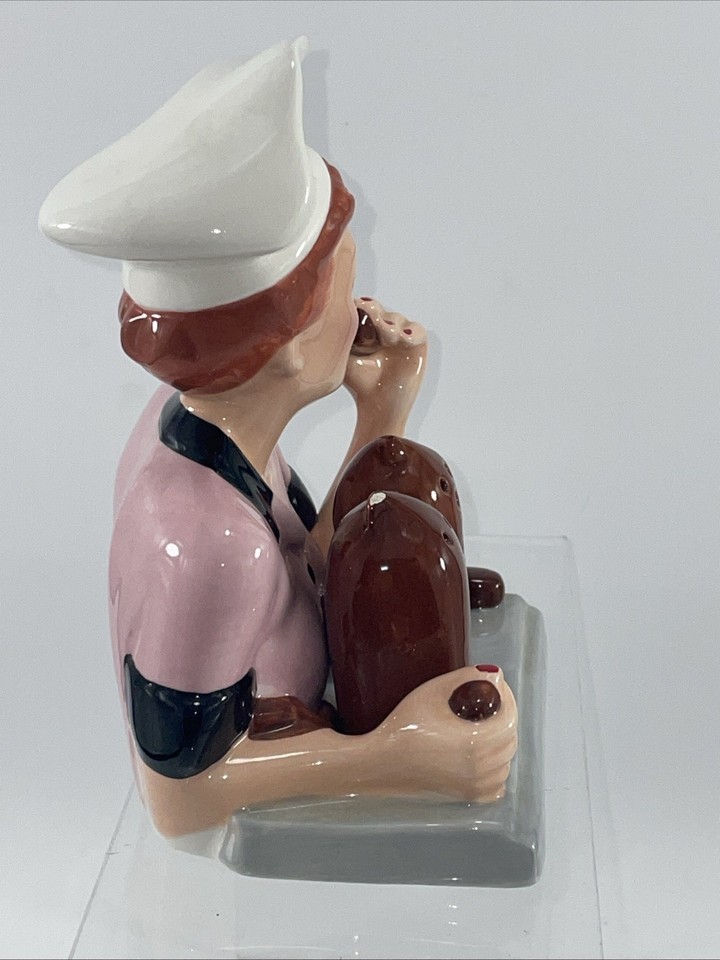 1996 I Love Lucy Salt Pepper Shakers Chocolate Factory 7" TALL ...