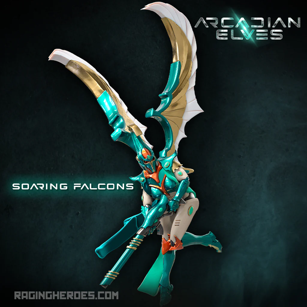 Soaring Falcons Raging Heroes Aeldari Swooping Hawks Baharroth Phoenix ...
