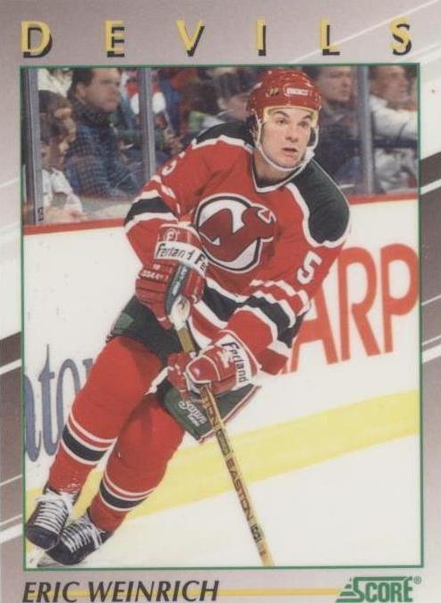 1991-92 Score Young Superstars - Eric Weinrich #26 for sale online | eBay