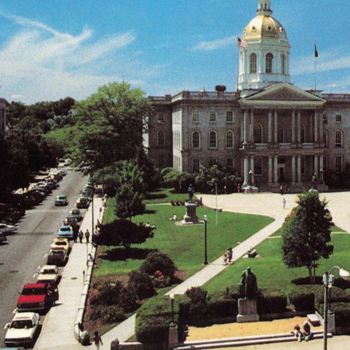 Concord Capital New Hampshire Capital Concord Location Marked Stock