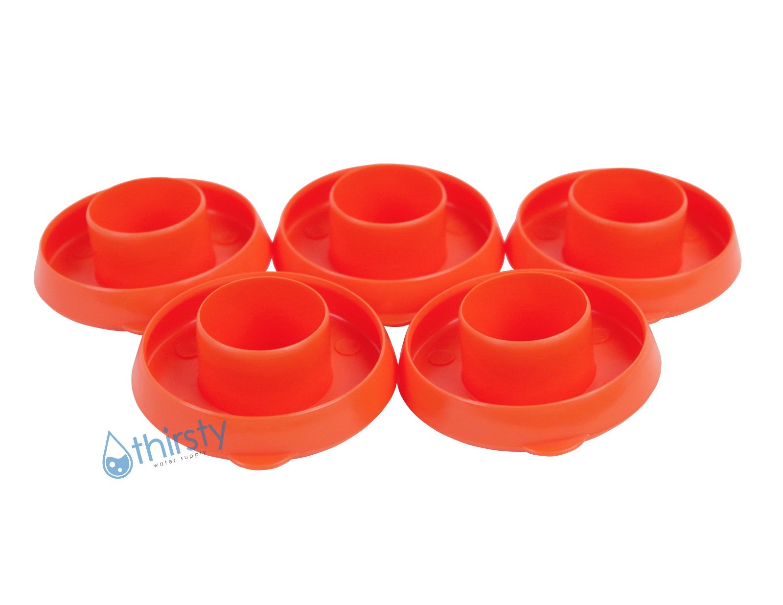 (Lot of 5) Water Bottle Snap On Caps 55mm Lids Dew Caps Tops Covers Jug ...