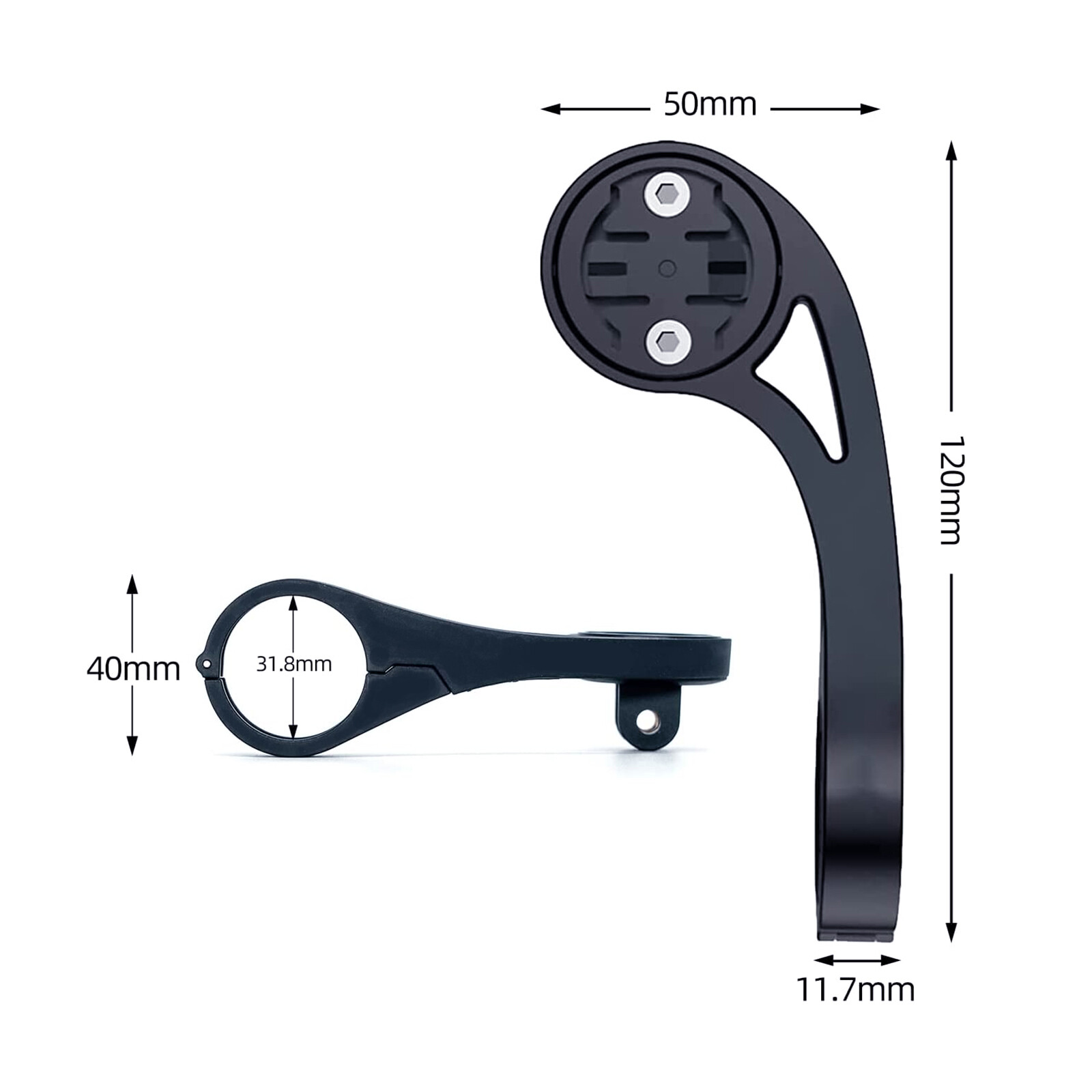 Out Front Mount Bracket for Garmin Edge GPS Cycling Computer / Action ...