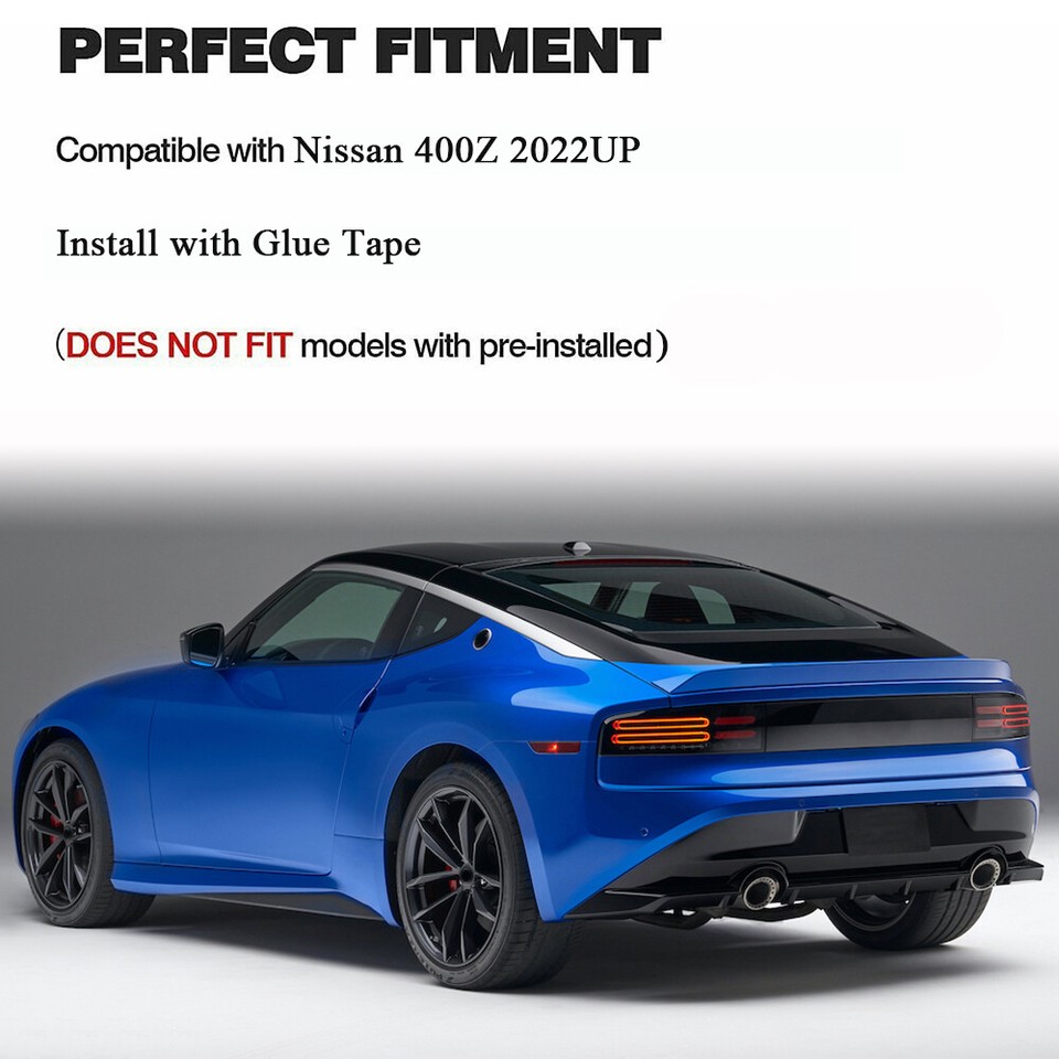 Fit For Nissan Z 400Z 2023UP DRY CARBON FIBER Top Roof Panel Cover Trim ...