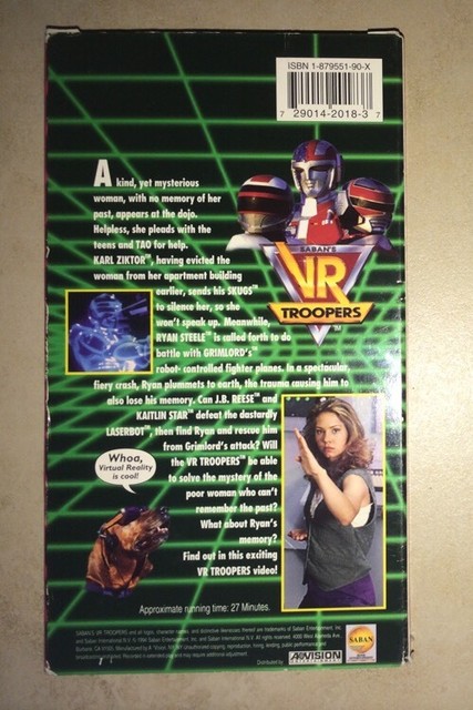VR Troopers - Error in the System (VHS, 1994) for sale online | eBay