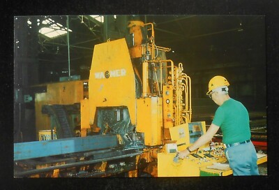 1970s Wagner Cold Saw Cutting Steel I-Beam Morris Wheeler & Co ...