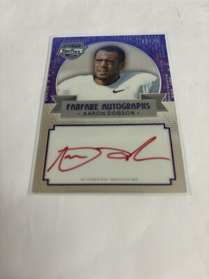 2013 Press Pass Purple Fanfare Autograph Aaron Dobson (9/25) | eBay