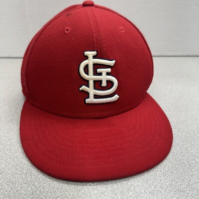 St Louis Cardinals Baseball Cap Era Ball Fitted 7 1/4 Size Hat | eBay
