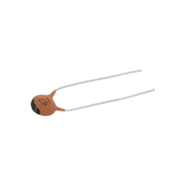 100X CC-47/100 Kondensator Keramik 47pF 100V C0G ±10 THT 5mm SR ...
