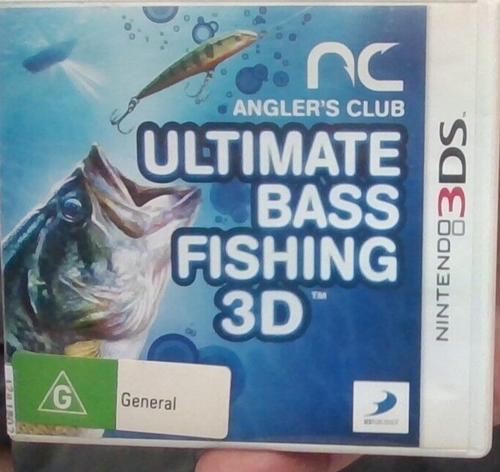 Ultimate Bass Fishing 3D Complete Nintendo 3DS/DS Game PAL Tested ...