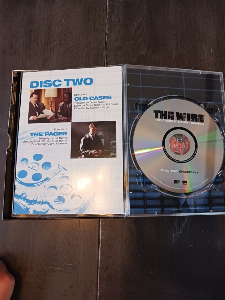 The Wire Complete First Season “Listen Carefully” 5 Disc Set | eBay