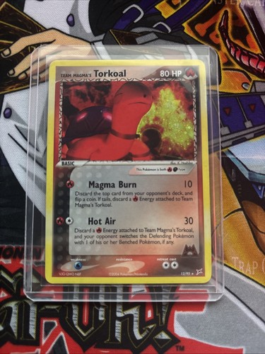 Team Magma’s Torkoal Holo 12/95 - 2004 EX Magma vs Aqua Pokemon TCG | eBay