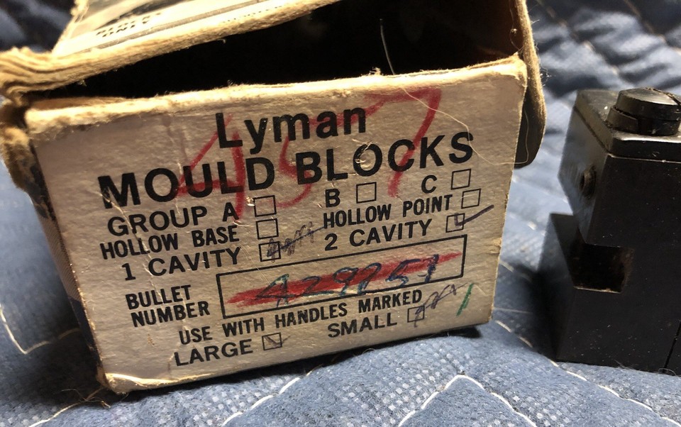 LYMAN Bullet Mold Marked 457406A For 45-70 | eBay