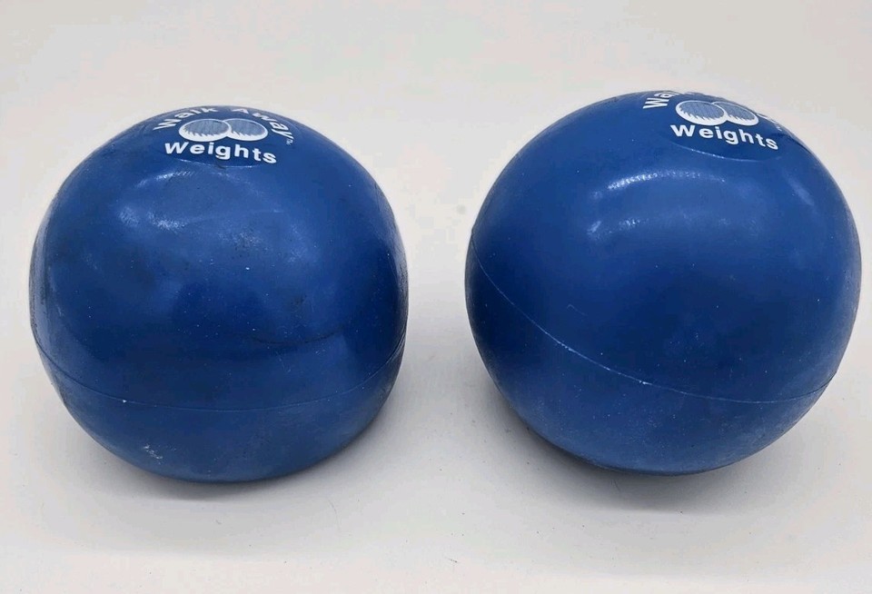 Walk Away the Pounds Handheld Weighted Balls Walk Weights 2 lbs Leslie ...