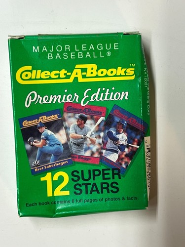Major Leaue Baseball Collect-A-Books Premier Edition 12 Super Stars Box ...