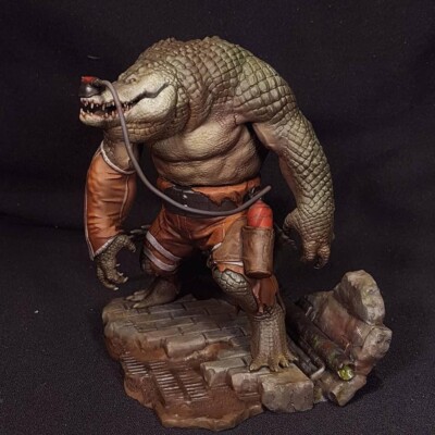 UNPAINTED Mutant Ninja Turtles TMNT Leatherhead 3D Printed Model Kit 8 ...