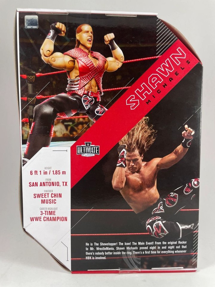 WWE HBK Shawn Michaels Signed Mattel Ultimate Figure Autograph JSA COA ...
