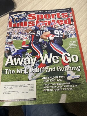 Buffalo Bills Blast New Englnd NFL Sports Illustrated September 15 ...