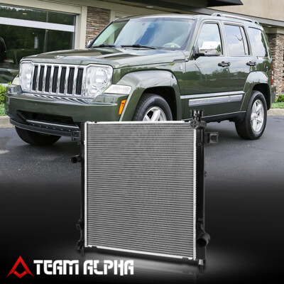 Fit 2008-2013 Jeep Liberty AT/MT Aluminum Factory Replacement Radiator ...