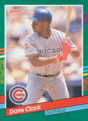 #616 Dave Clark - Chicago Cubs - 1991 Donruss Baseball | eBay