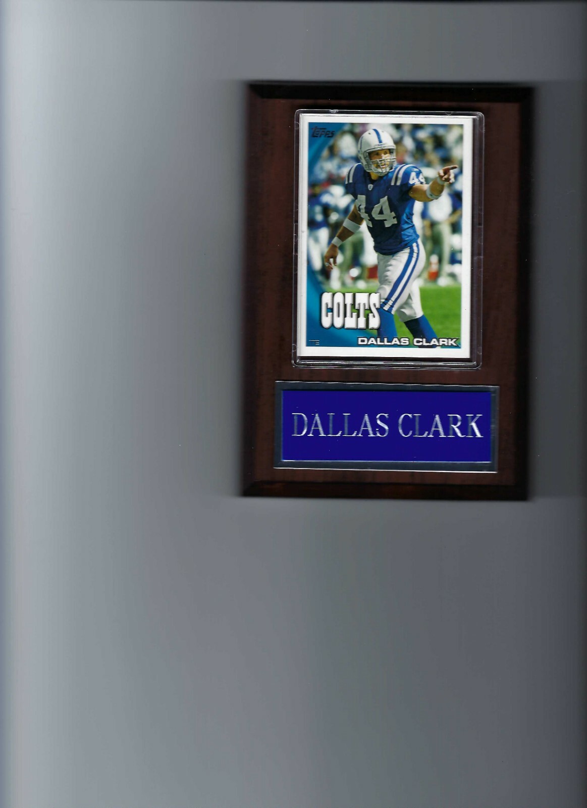 DALLAS CLARK PLAQUE INDIANAPOLIS COLTS FOOTBALL NFL C | eBay