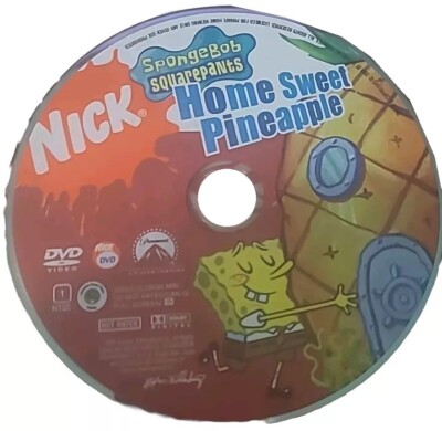 Spongebob Squarepants - Home Sweet Pineapple (DVD, 2005) Disc Only ...