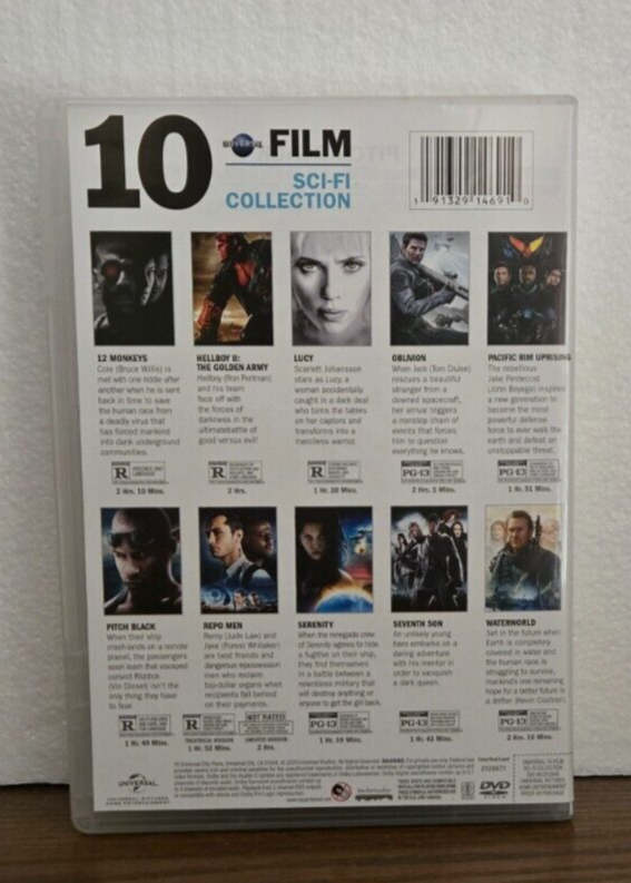 UNIVERSAL 10 FILM SCI-FI COLLECTION ~ 10 MOVIE DVD SET | eBay