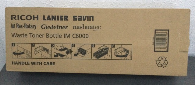 418425 M974-84 Genuine Ricoh Savin Lanier Waste Toner Bottle Im C6000 ...
