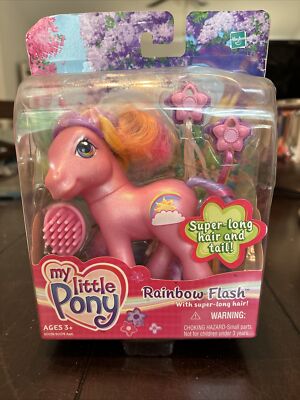 My Little Pony Rainbow Flash G3 Super Long Hair - Original Package | eBay