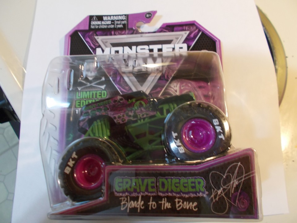 Monster Jam Special Limited Edition 1 of 5000 Grave Digger Blonde to ...